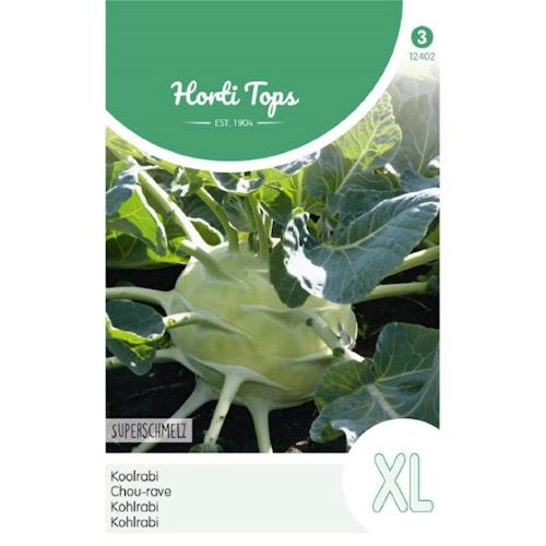 Kohlrabi Superschmelz Seeds - Irish Plants Direct