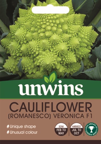 Cauliflower Romanesco Veronica F1 Seeds - Irish Plants Direct