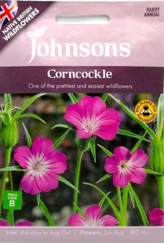 Wildflower Corn Cockle Seeds - Irish Plants Direct