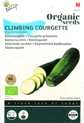 Courgette Climbing Ola Escaladora ORGANIC Seeds - Irish Plants Direct