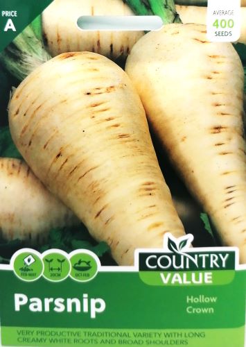Parsnip Hollow Crown Seeds - Irish Plants Direct