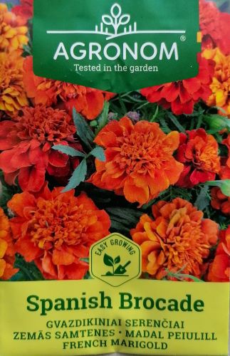 Marigold French Spanish Brocade Seeds - Irish Plants Direct