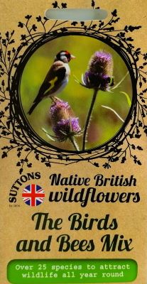 Wildflowers Birds And Bees Mix Seeds - Irish Plants Direct